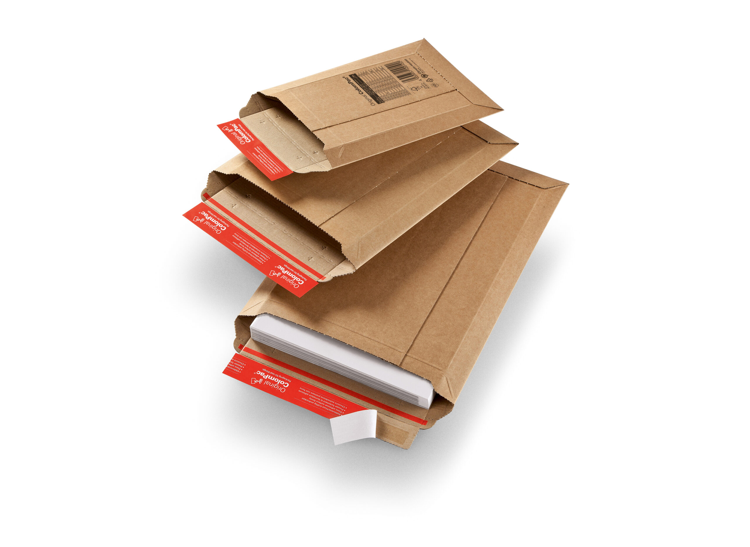 Enveloppe pochette carton rigide brune ColomPac® 250 x 360 x -50 | Jeco ...